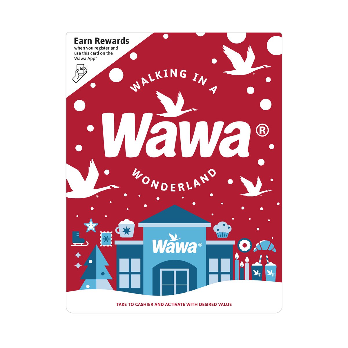 Wawa Holiday Gift Card $10.00 - Shop Wawa Apparel, Coffee, Accessories ...